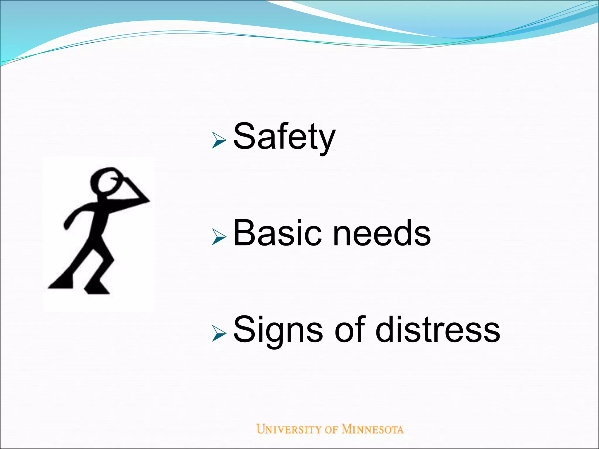 Psychological First Aid | PPT