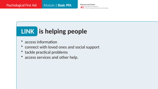 Modul pelatihan pertolongan pertama psikplogis pada para penyintas | PPTX