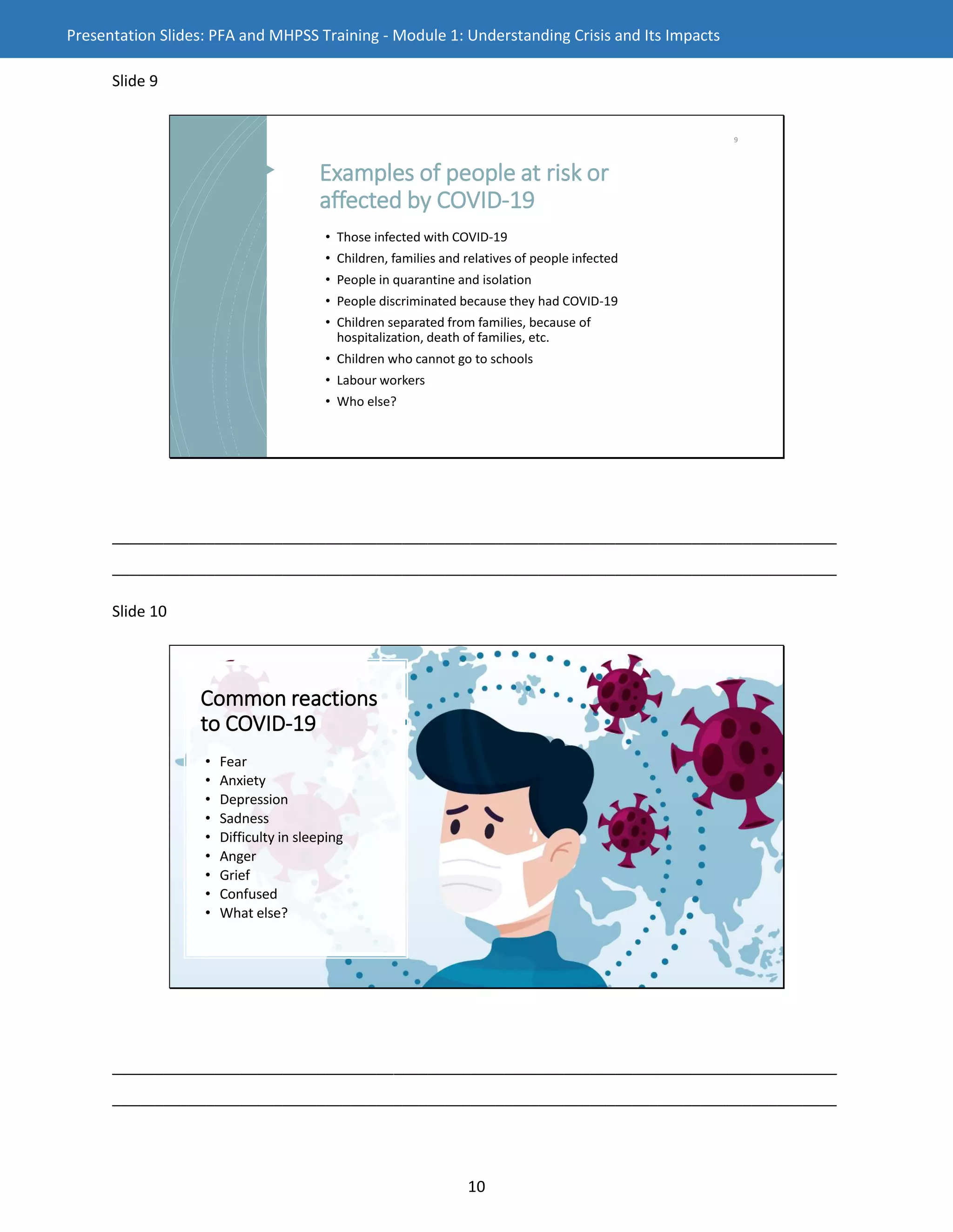 PFA and MHPSS, SELF CARE PPT book_Eng.pdf