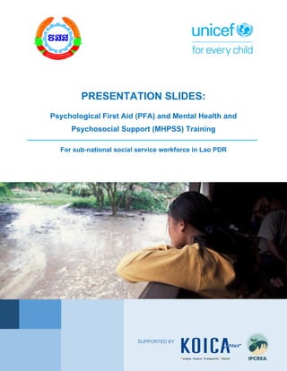 PFA and MHPSS, SELF CARE PPT book_Eng.pdf