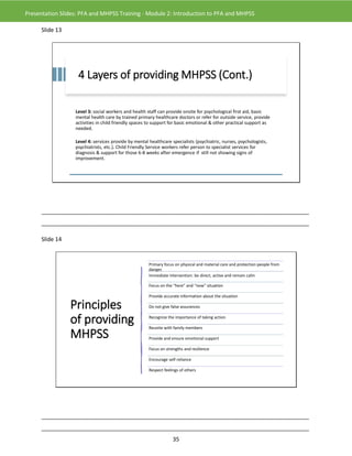 PFA and MHPSS, SELF CARE PPT book_Eng.pdf