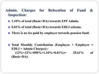 Pf and esi calculations | PPTX