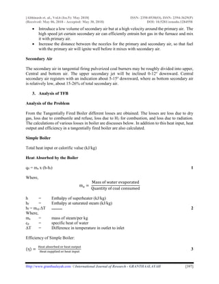 Pf boiler combustion | PDF