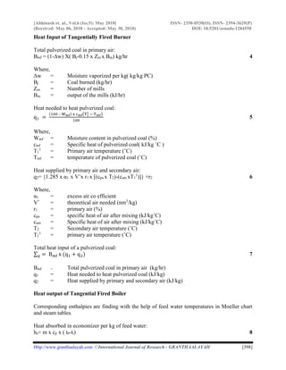 Pf boiler combustion | PDF