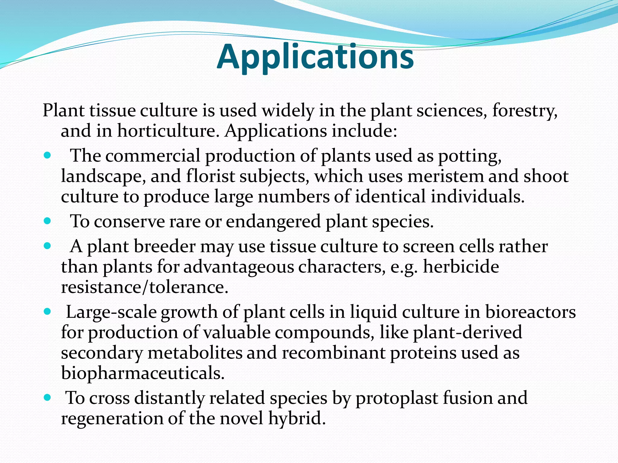 Tissue culture | PPT