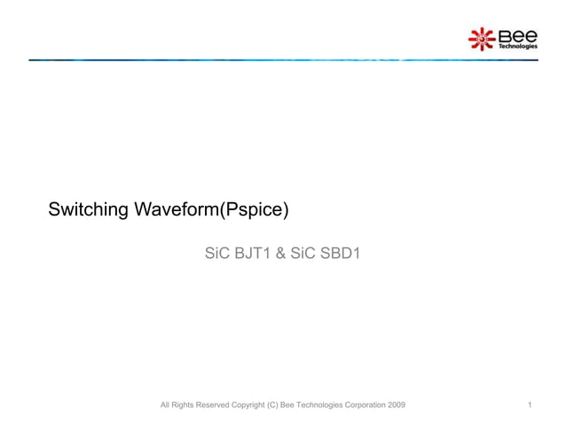 Switching Waveform(Pspice) | PPT
