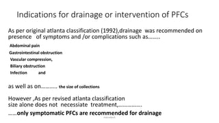 pancreatic fluid collections(PFCs) | PDF