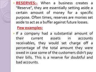 PFC Balance Sheet Analysis | PPTX | Stocks and Bonds | Personal Investing