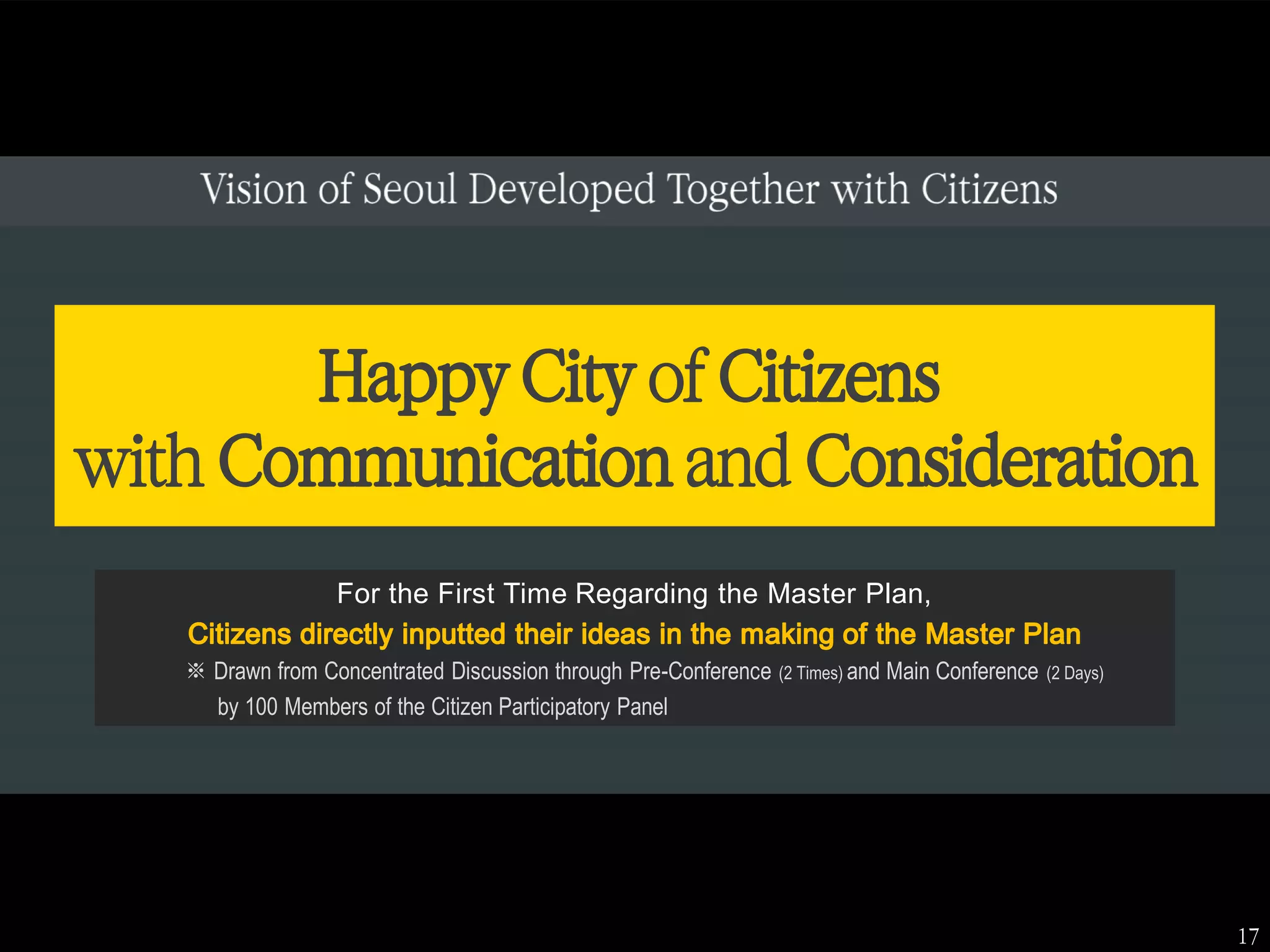 Seoul 2030 Plan | PDF