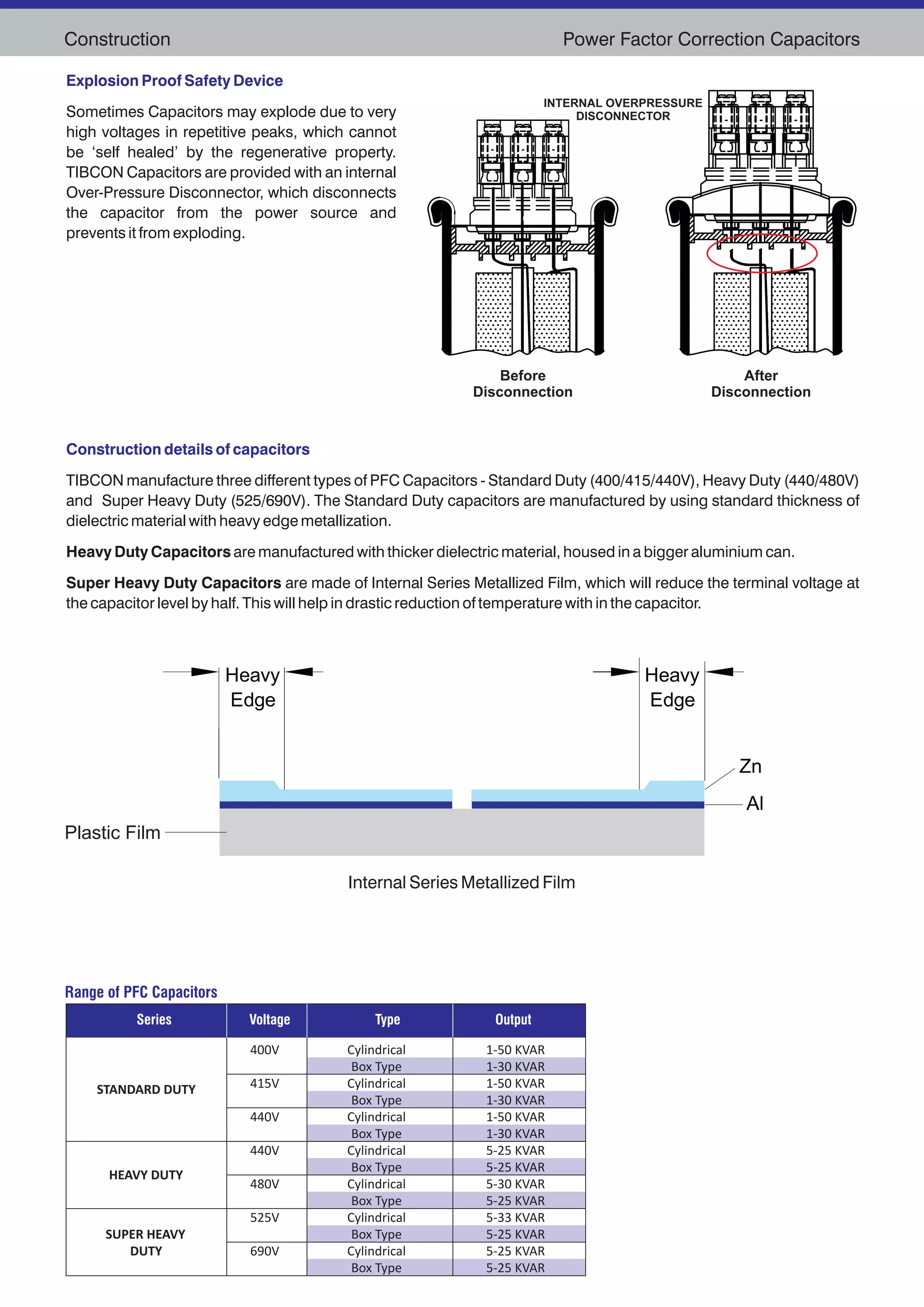 PFC Capacitors & Reactor brochure 3.2 mb | PDF | Home Appliances | Home ...
