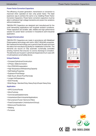 PFC Capacitors & Reactor brochure 3.2 mb | PDF | Home Appliances | Home ...
