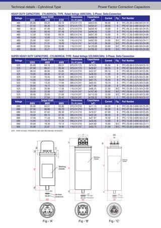 PFC Capacitors & Reactor brochure 3.2 mb | PDF | Home Appliances | Home ...