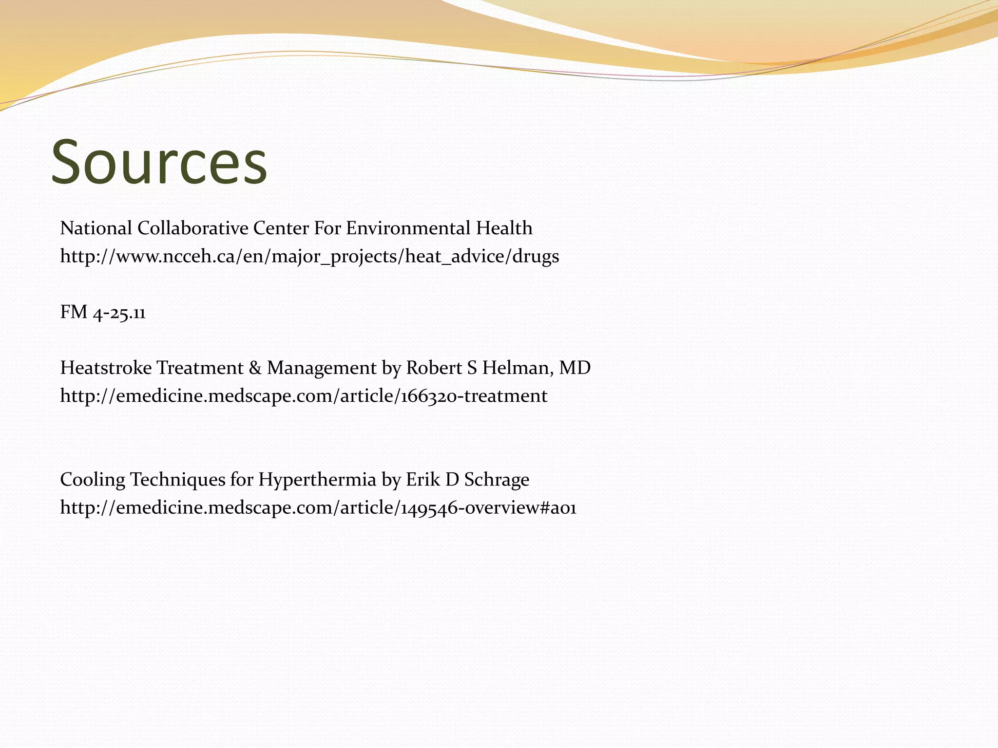 Army Heat Injuries | PPTX