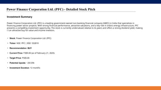 PFC stock Pitch and cross sectional .pptx