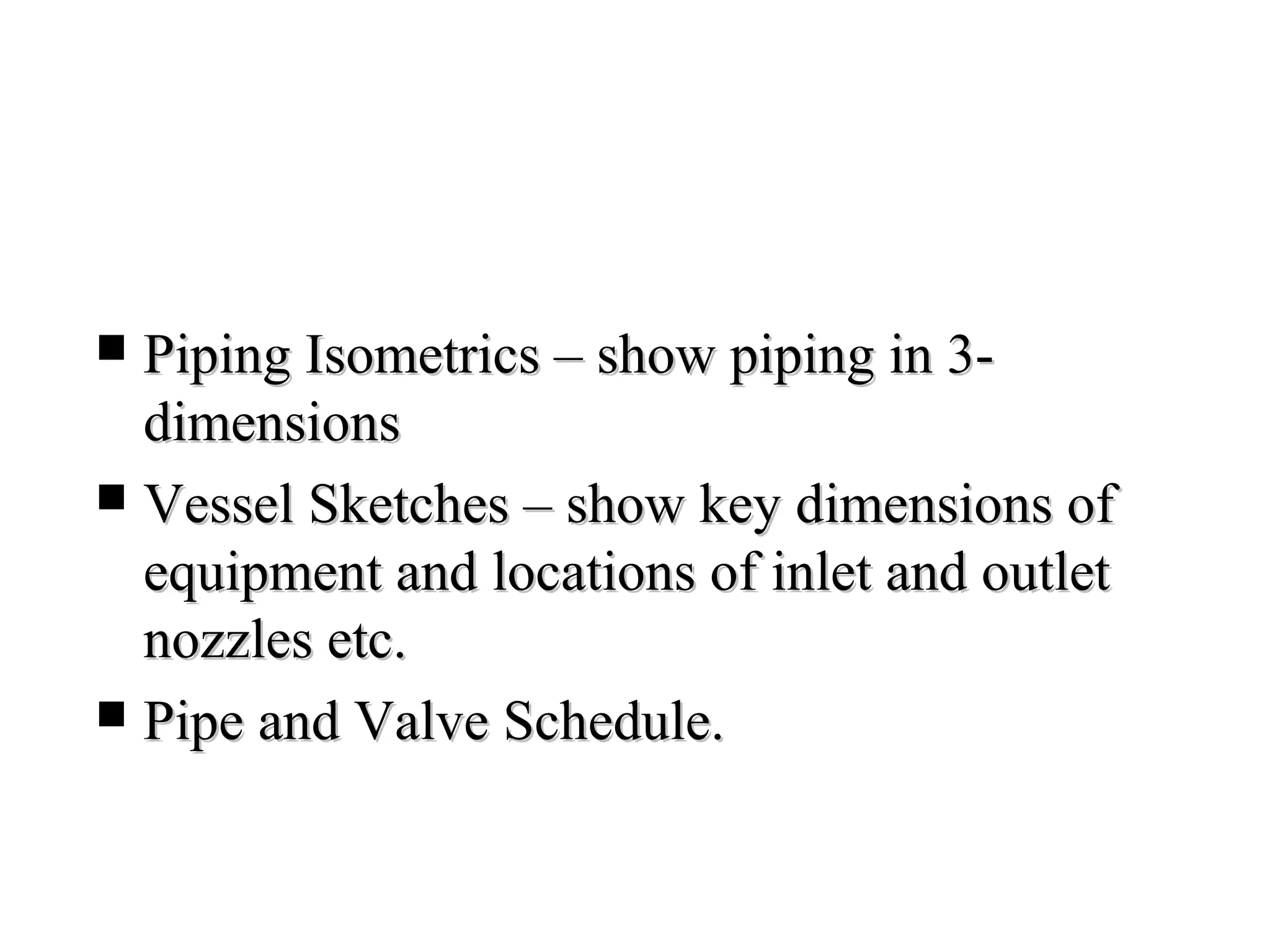 Piping and Instrumentation / Process Flow Diagram | PPT