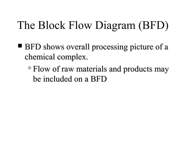 Piping and Instrumentation / Process Flow Diagram | PPT
