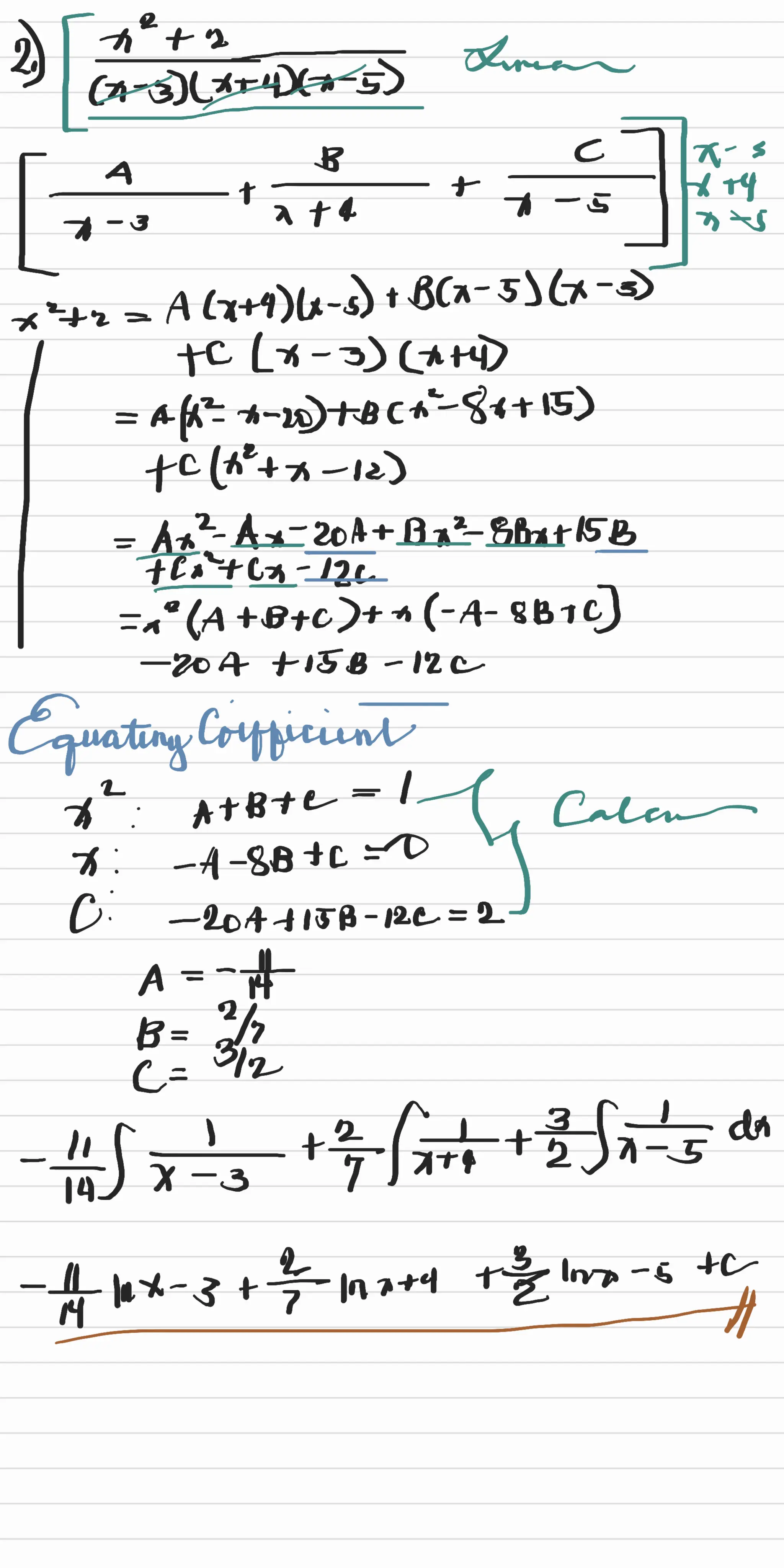 Partial Fraction Decomposition Integral Calculus | PDF | Physics | Science