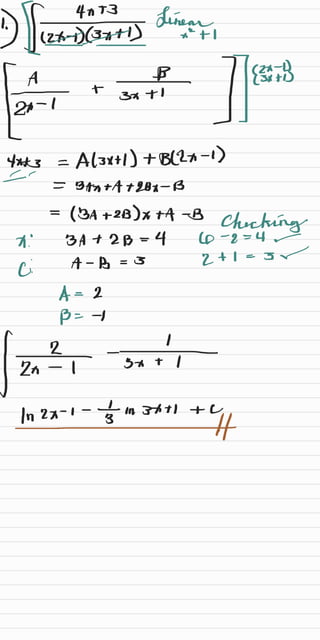 Partial Fraction Decomposition Integral Calculus | PDF | Physics | Science
