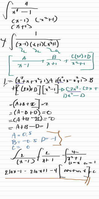 Partial Fraction Decomposition Integral Calculus | PDF | Physics | Science