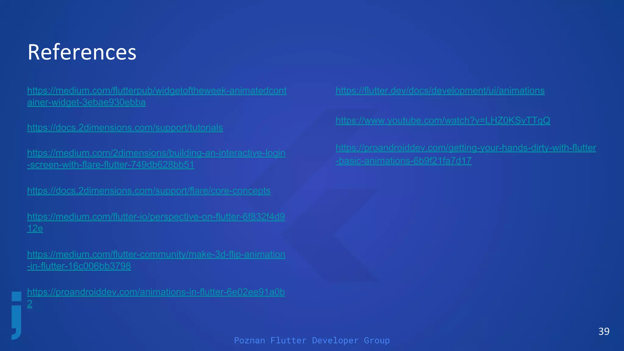 Animations in Flutter | PDF