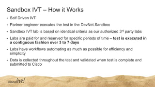 DEVNET-1102 Introduction to the DevNet Sandbox and IVT | PPT | Free ...