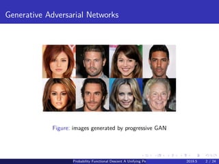 probability functional descent | PDF