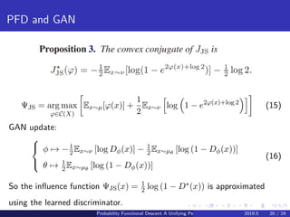 probability functional descent | PDF
