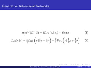 probability functional descent | PDF