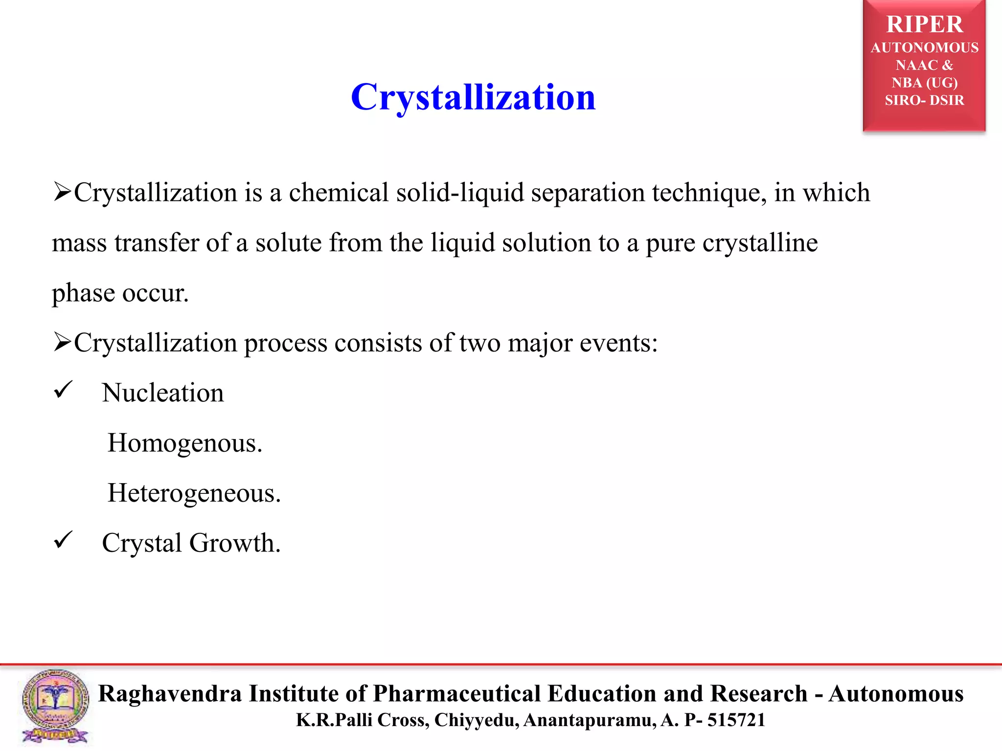 Crystal Morphology & Variations | PPTX