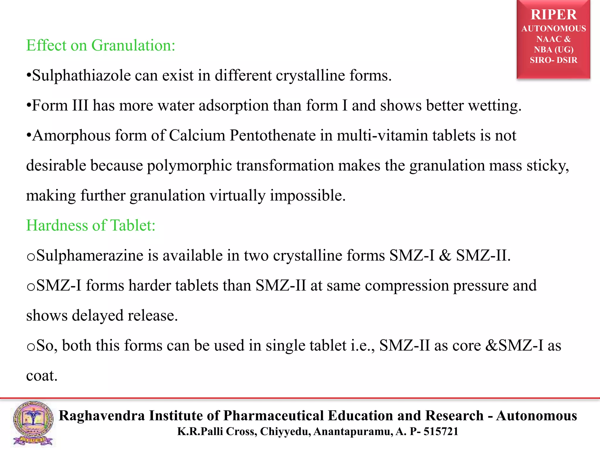 Crystal Morphology & Variations | PPTX
