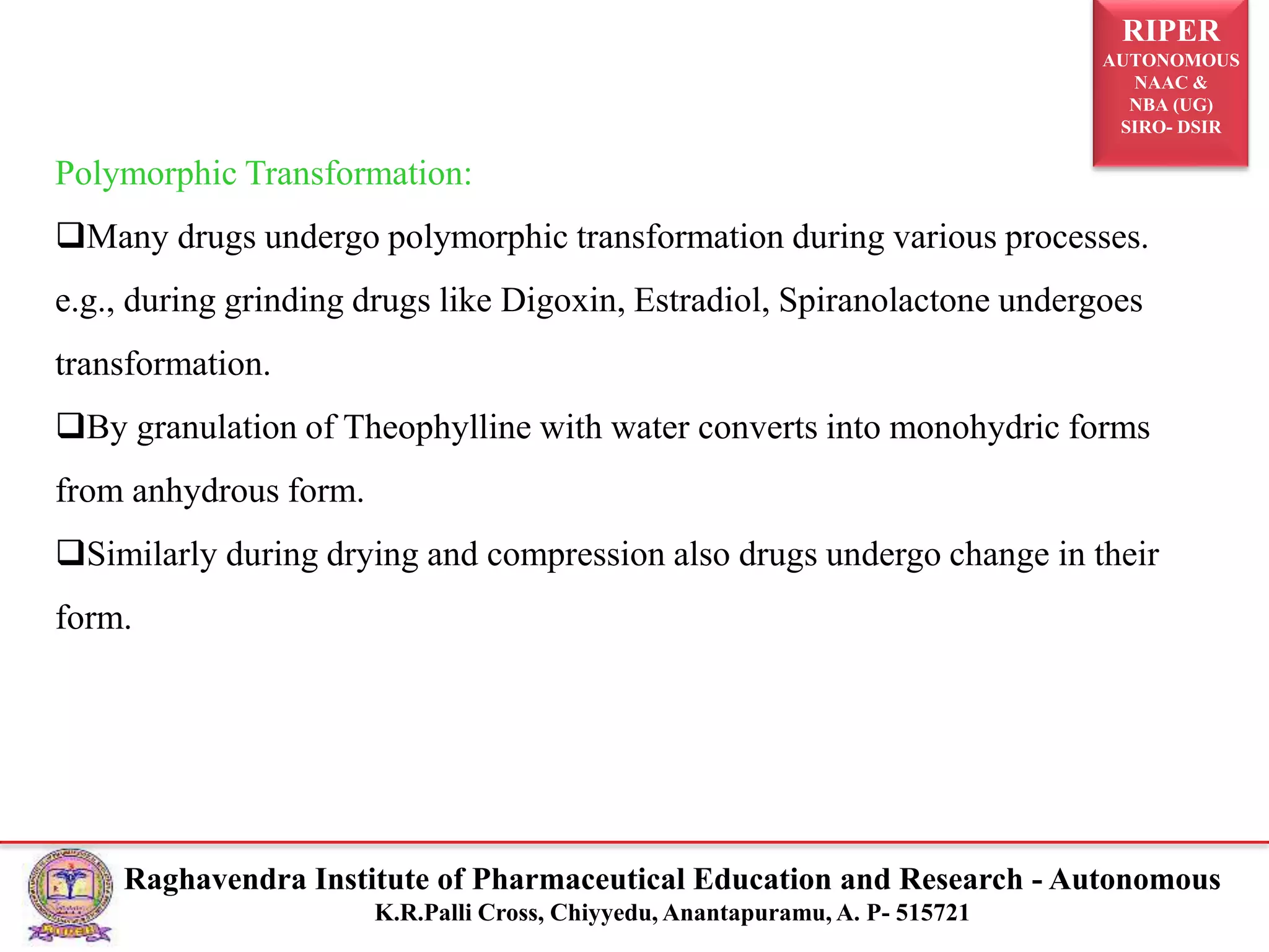 Crystal Morphology & Variations | PPTX