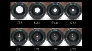 Photography For Everybody - Lesson 4: Aperture | PDF | Cameras and ...