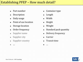 Pfep introduction | PDF