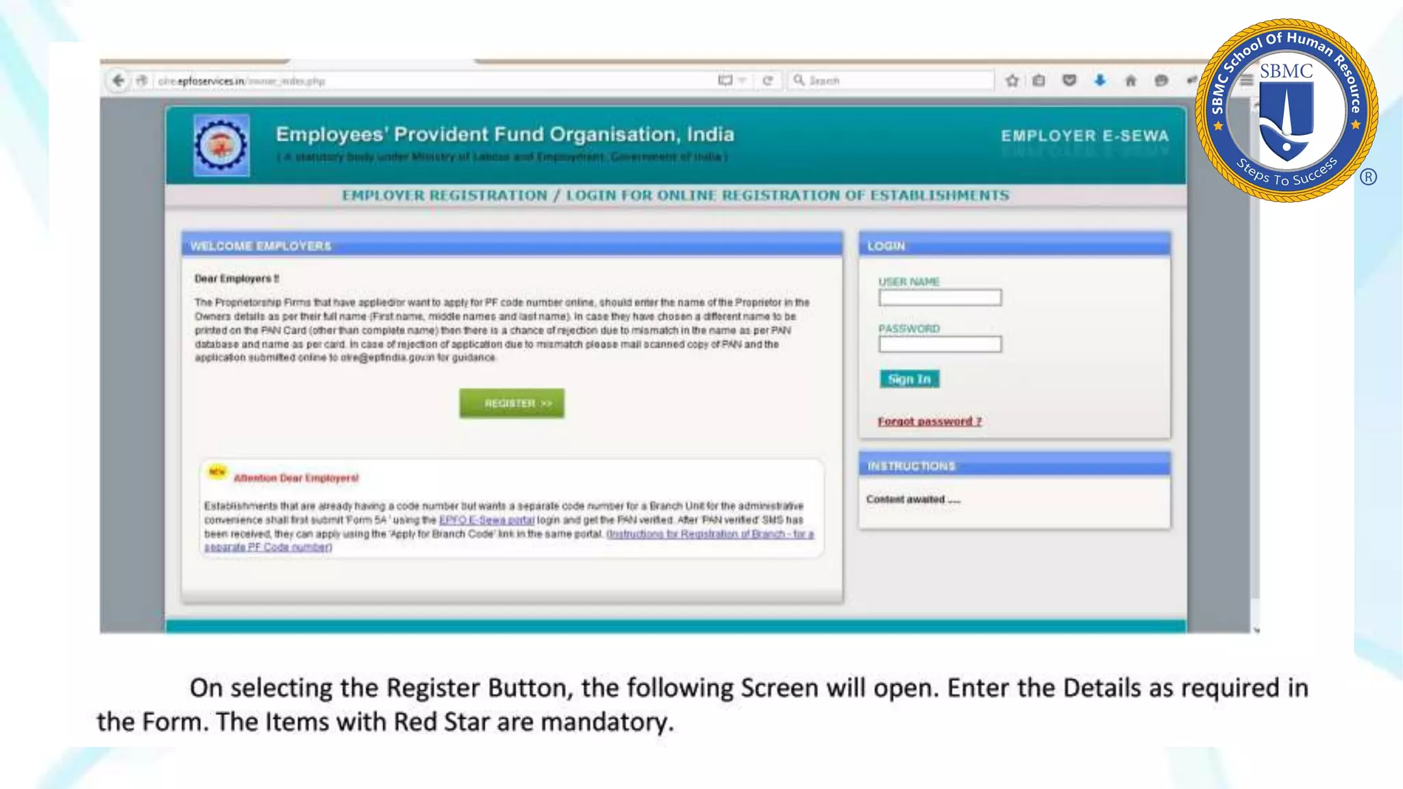 PF ESI employer & employee registration, PF ESI CHALLAN | PPTX