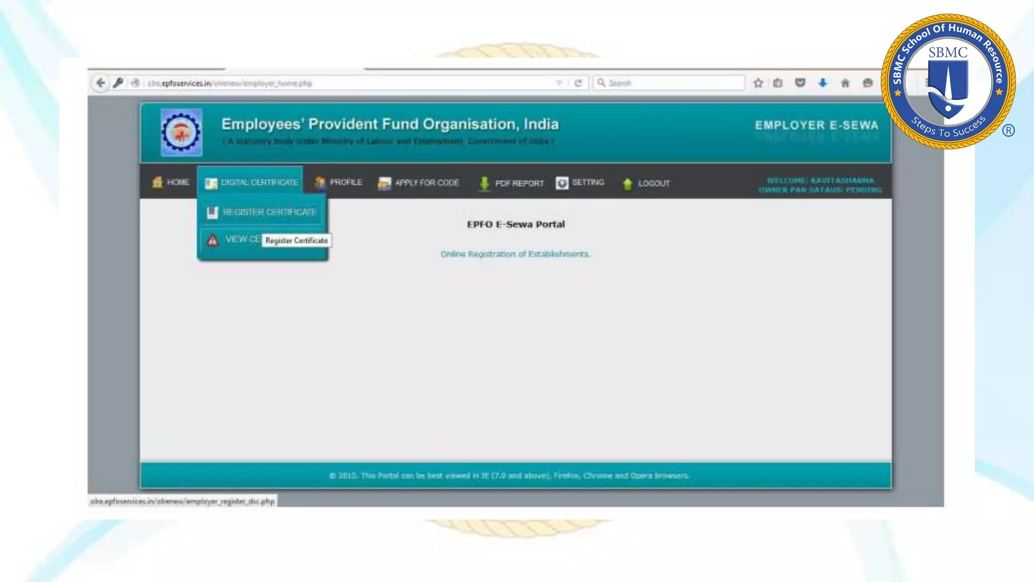 PF ESI employer & employee registration, PF ESI CHALLAN | PPTX