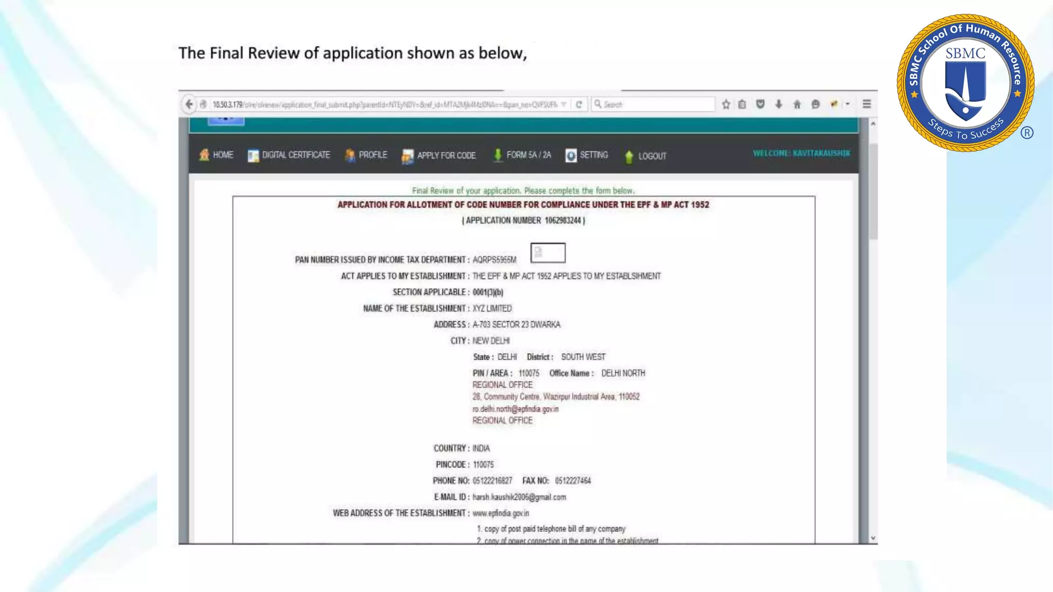 PF ESI employer & employee registration, PF ESI CHALLAN | PPTX