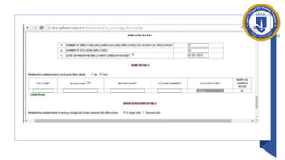 PF ESI employer & employee registration, PF ESI CHALLAN | PPTX