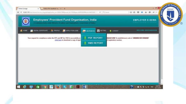 PF ESI employer & employee registration, PF ESI CHALLAN | PPTX