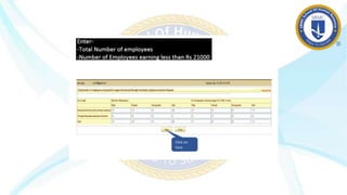 PF ESI employer & employee registration, PF ESI CHALLAN | PPTX