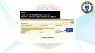 PF ESI employer & employee registration, PF ESI CHALLAN | PPTX