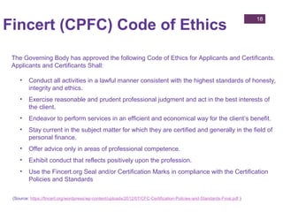 Personal Finance Professional Ethics & Standards of Practice - A ...