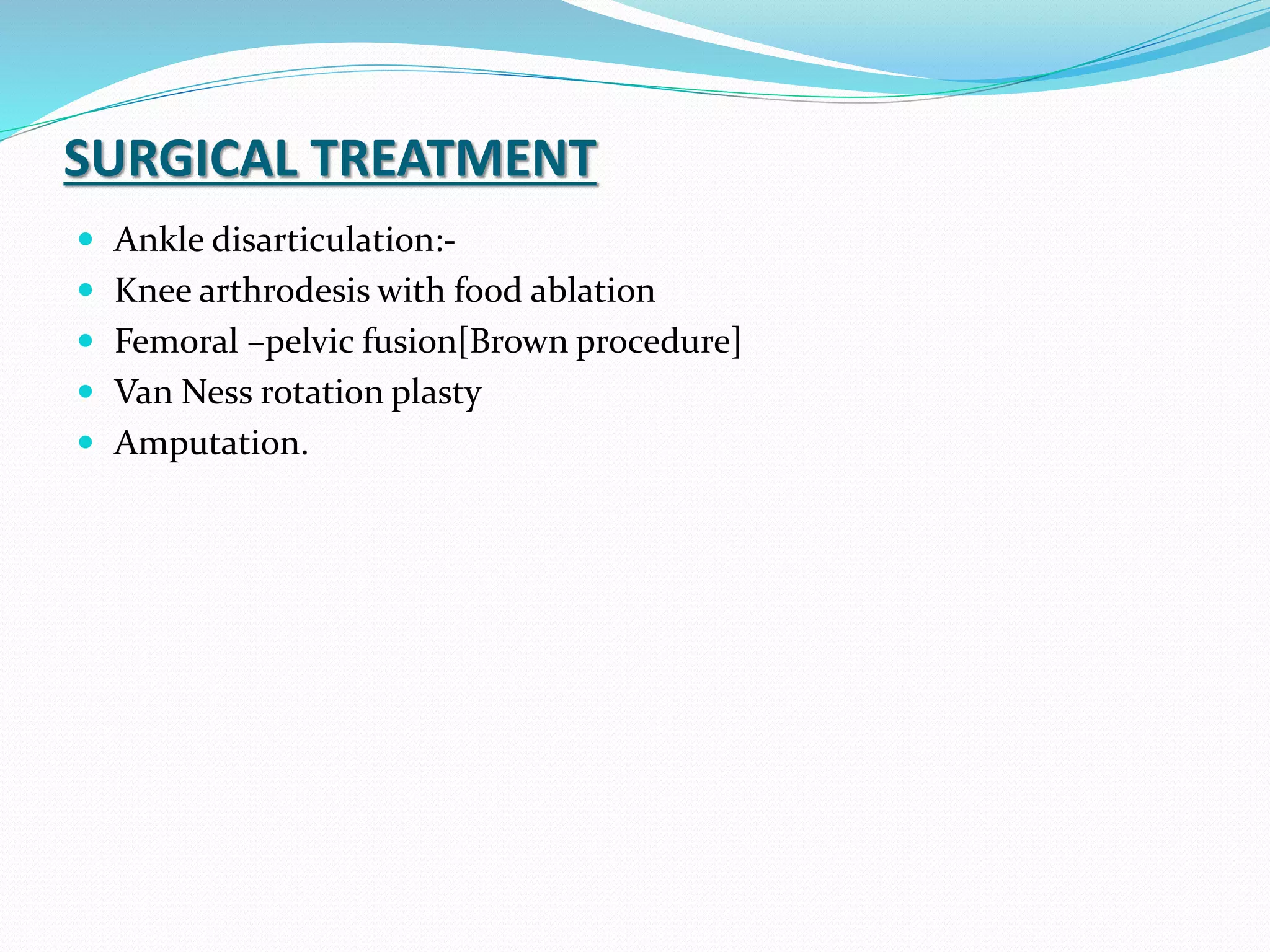 PFFD [proximal femoral focal deficiency] | PPTX