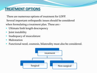 PFFD [proximal femoral focal deficiency] | PPTX