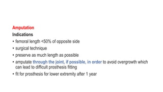 PFFD ie proximal femoral focal deficiency | PPTX