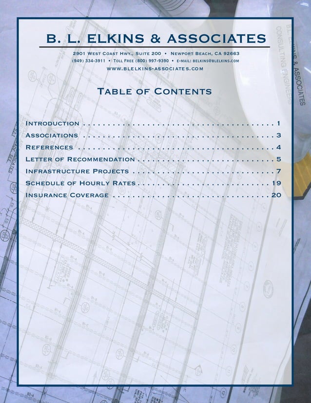 Statement of Qualifications (SOQ) | PDF | Civil Engineering Industry ...