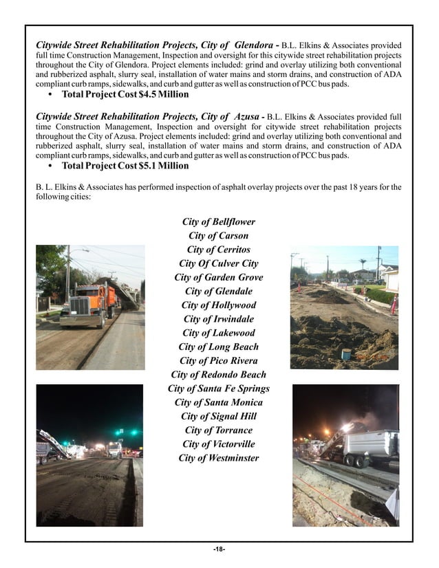 Statement of Qualifications (SOQ) | PDF | Civil Engineering Industry ...