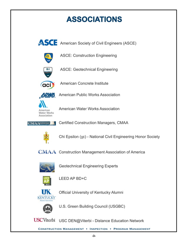 Statement of Qualifications (SOQ) | PDF | Civil Engineering Industry ...