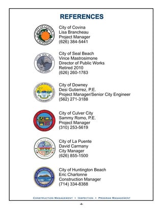 Statement of Qualifications (SOQ) | PDF