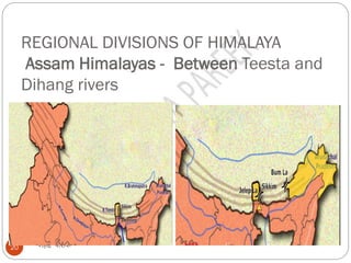 Physical Features of India 1 himalaya | PDF