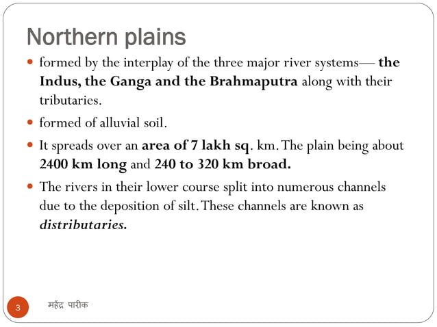 Physical Features of India 2 northern plains | PDF